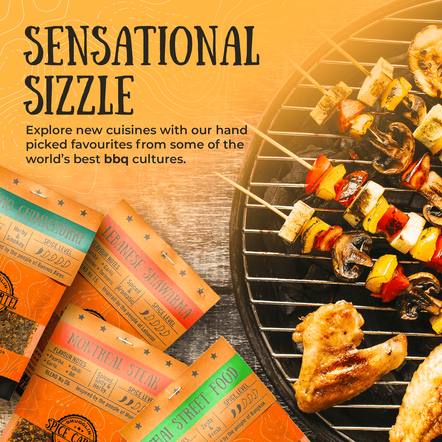 BBQ Bangers Gift Box | Premium Spice Rubs & Marinades For Seriously ...